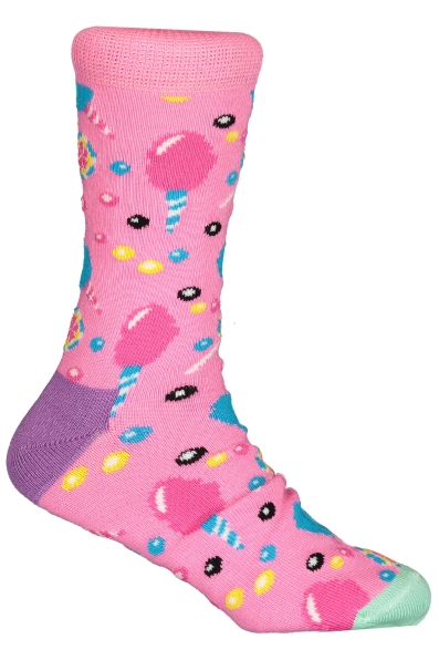 HAPPY SOCKS | COTTON CANDY SOCK | STRUMPOR UNDERDELAR BARN | MÄRKESKLÄDER - OUTLET