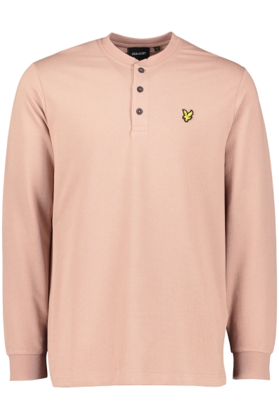 Lyle & Scott | Ribbed Henley | ML1715V | MÄRKESKLÄDER - OUTLET